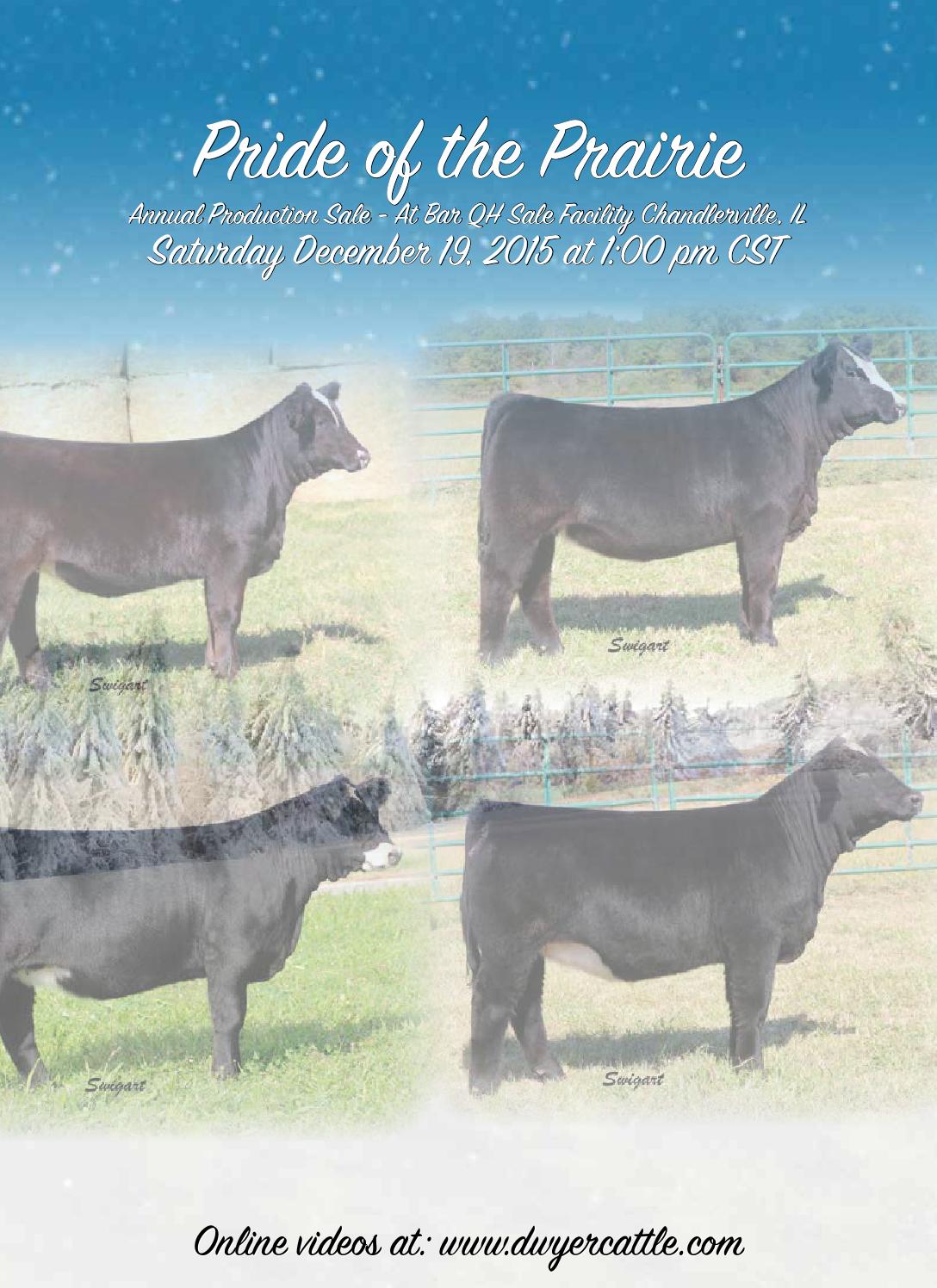 2015 Pride of the Prairie Sale by Dwyer Cattle Services - Issuu