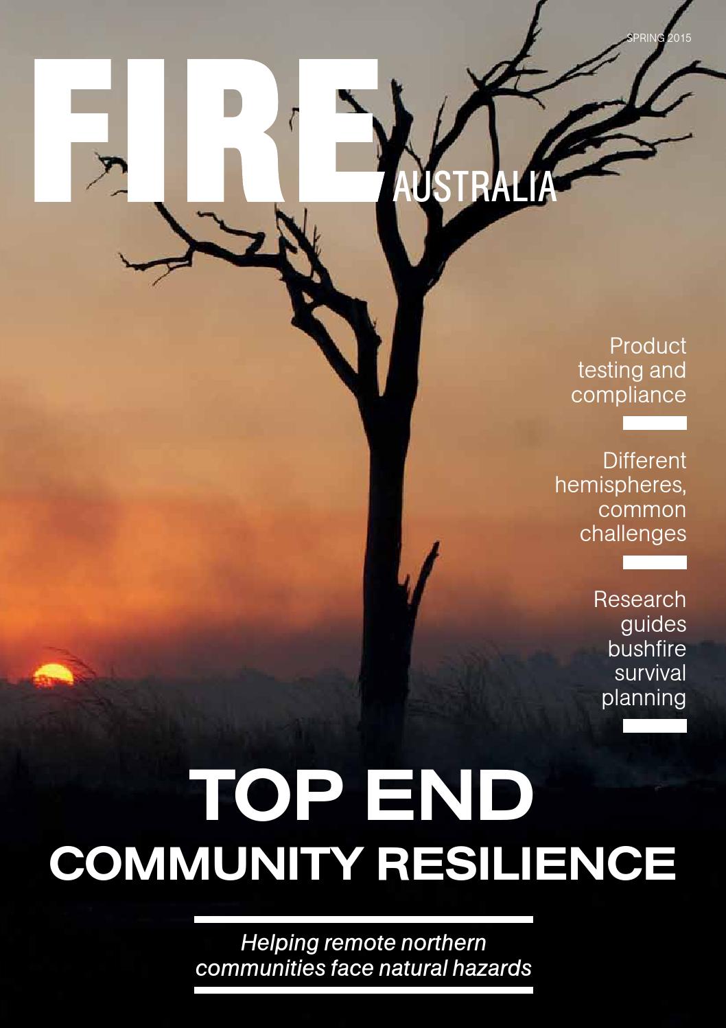 Fire Australia Spring 2015 by AFAC - Issuu