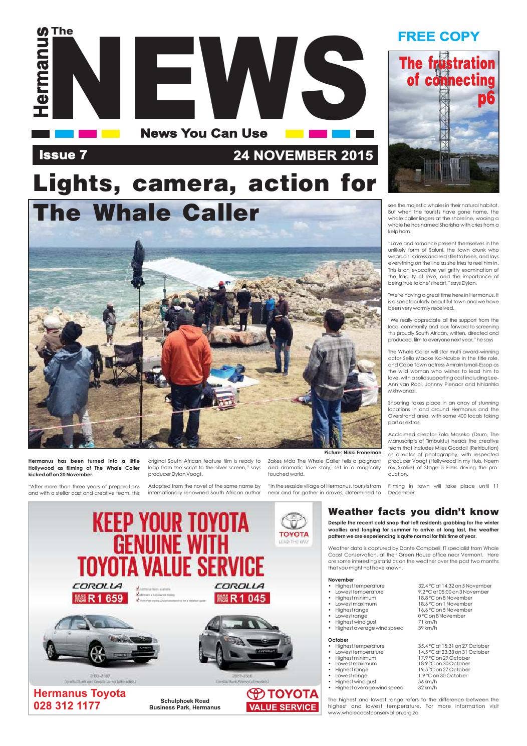Hermanus News 24 November 2015 by The Village NEWS - Issuu