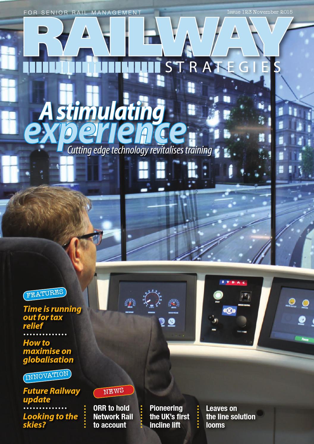 Railway Strategies Issue 123 November 2015 by Finelight Media Group - Issuu