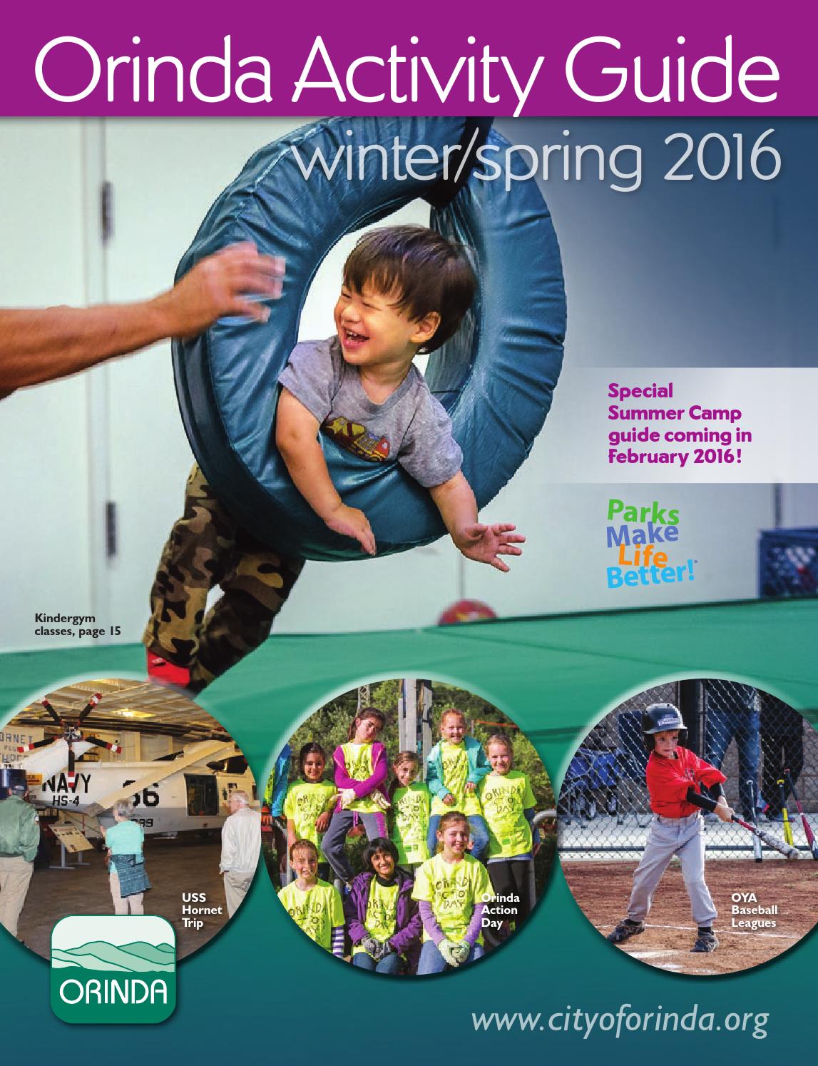 Orinda Activity Guide by City of Orinda - Issuu