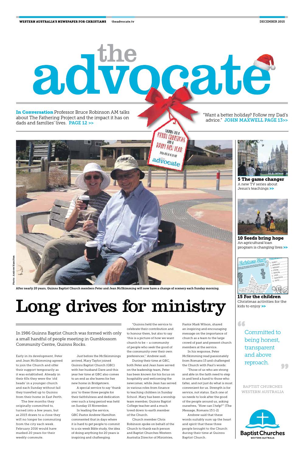 The Advocate December 2015 by imageseven - Issuu