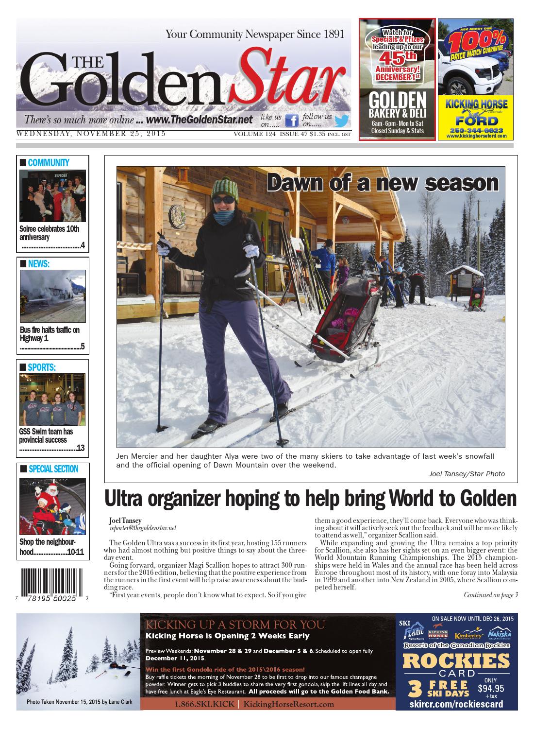 Golden Star, November 25, 2015 by Black Press Media Group - Issuu