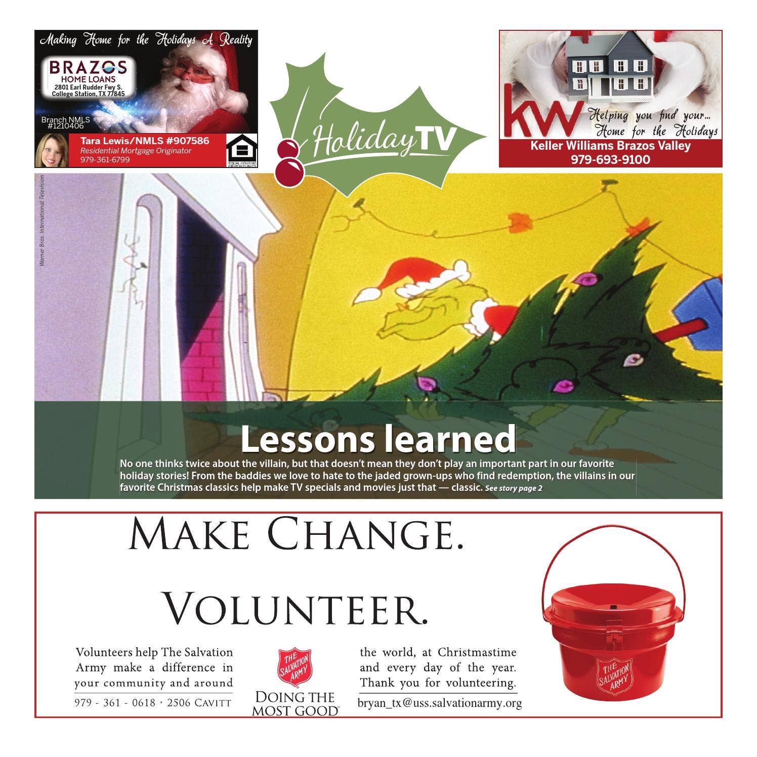 2015 Holiday TV Book by The Eagle Advertising Department - Issuu