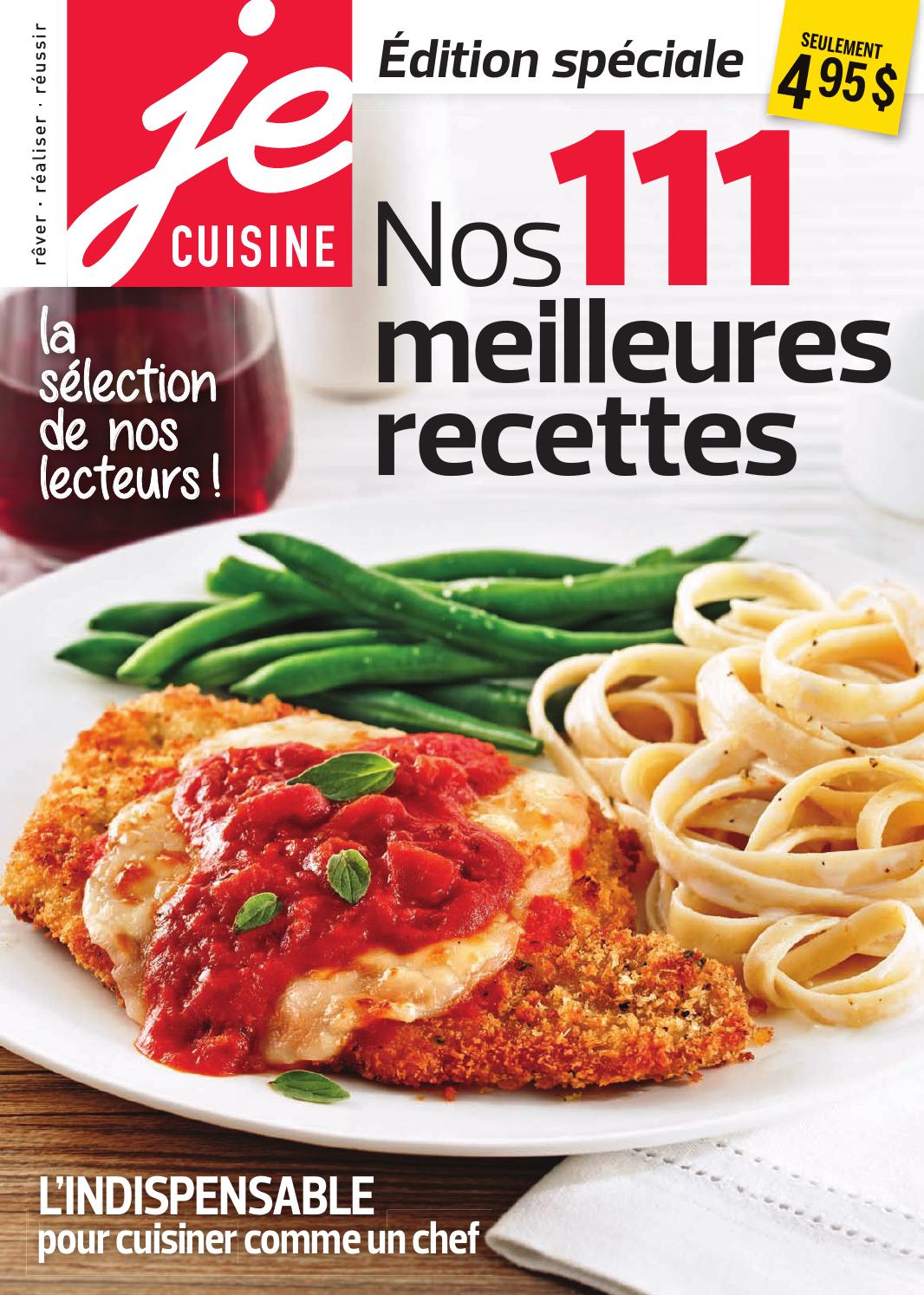 Je cuisine, Vol. 11, No. 08 by Pratico-Pratiques - Issuu