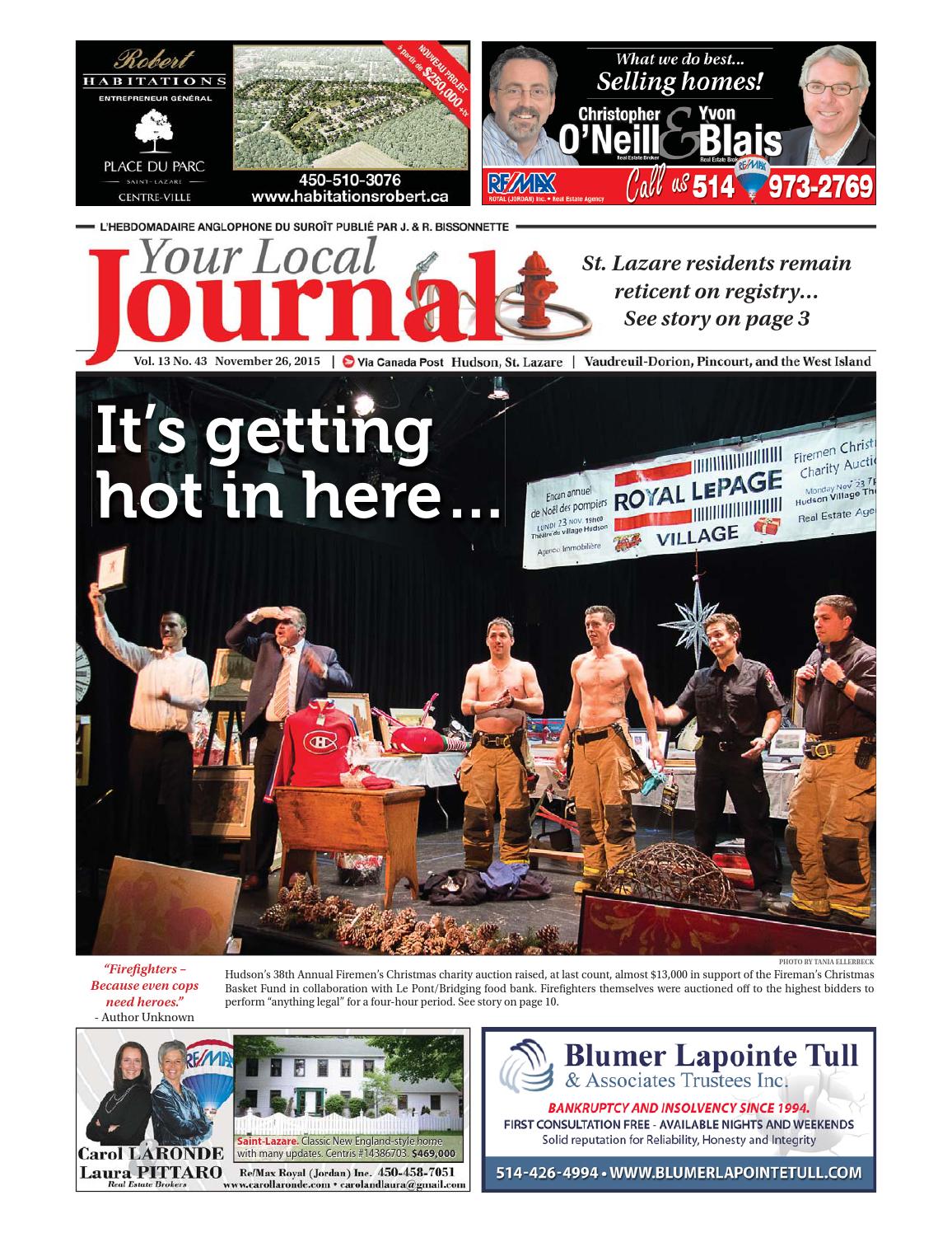 Your Local Journal - Nov. 26, 2015 by Your Local Journal - Issuu