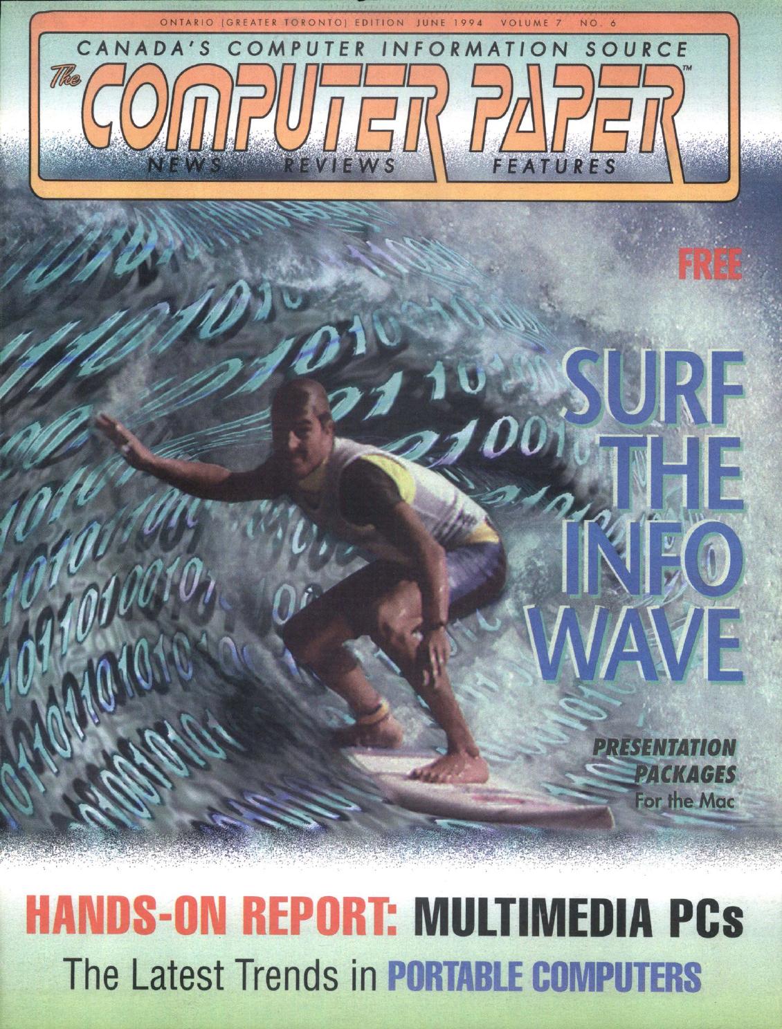 1994 06 The Computer Paper - Ontario Edition by The Computer Paper - Issuu