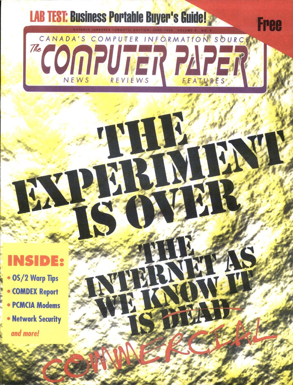 1995 06 The Computer Paper - Ontario Edition by The Computer Paper - Issuu