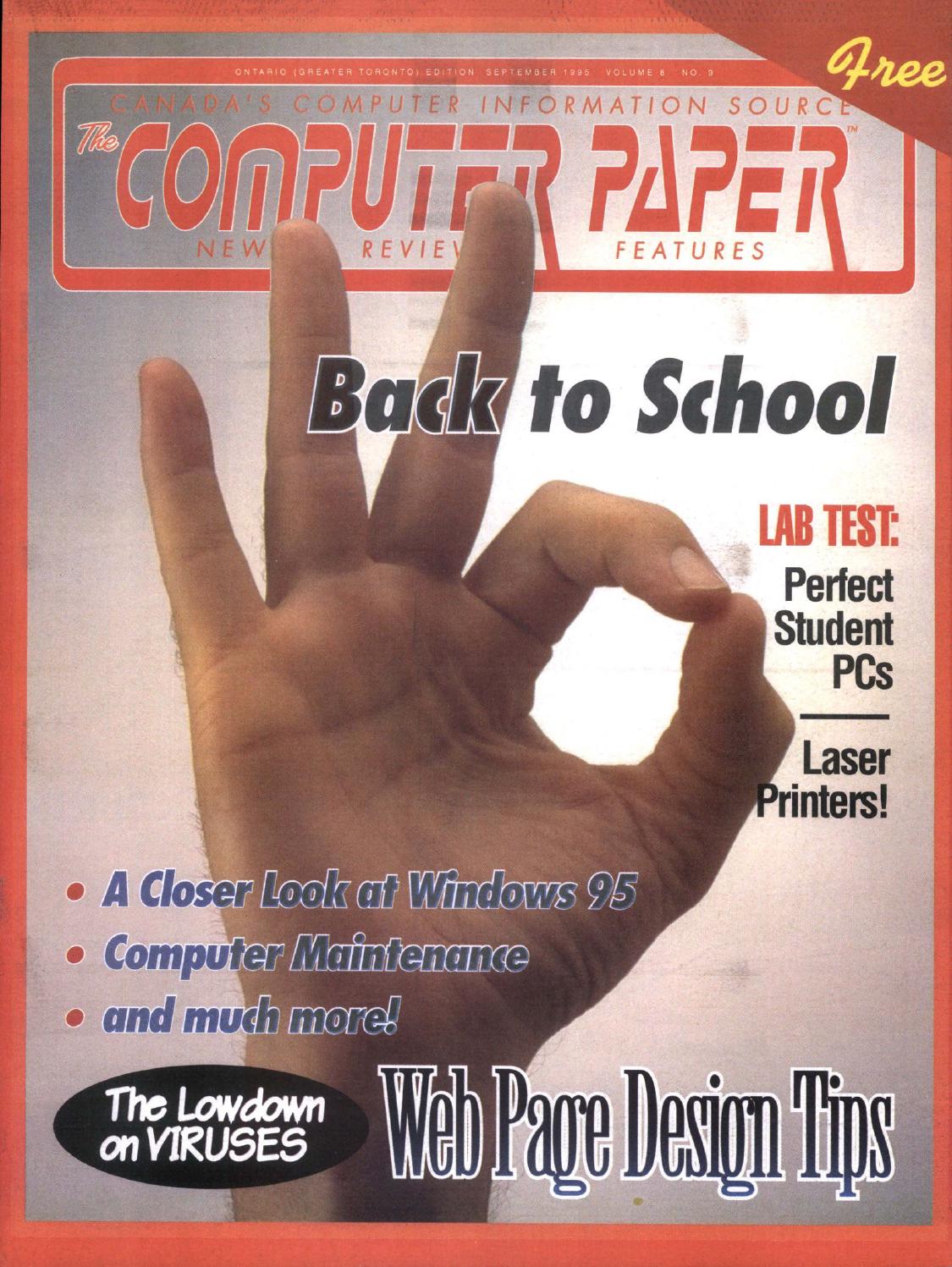 1995 09 The Computer Paper - Ontario Edition by The Computer Paper - Issuu