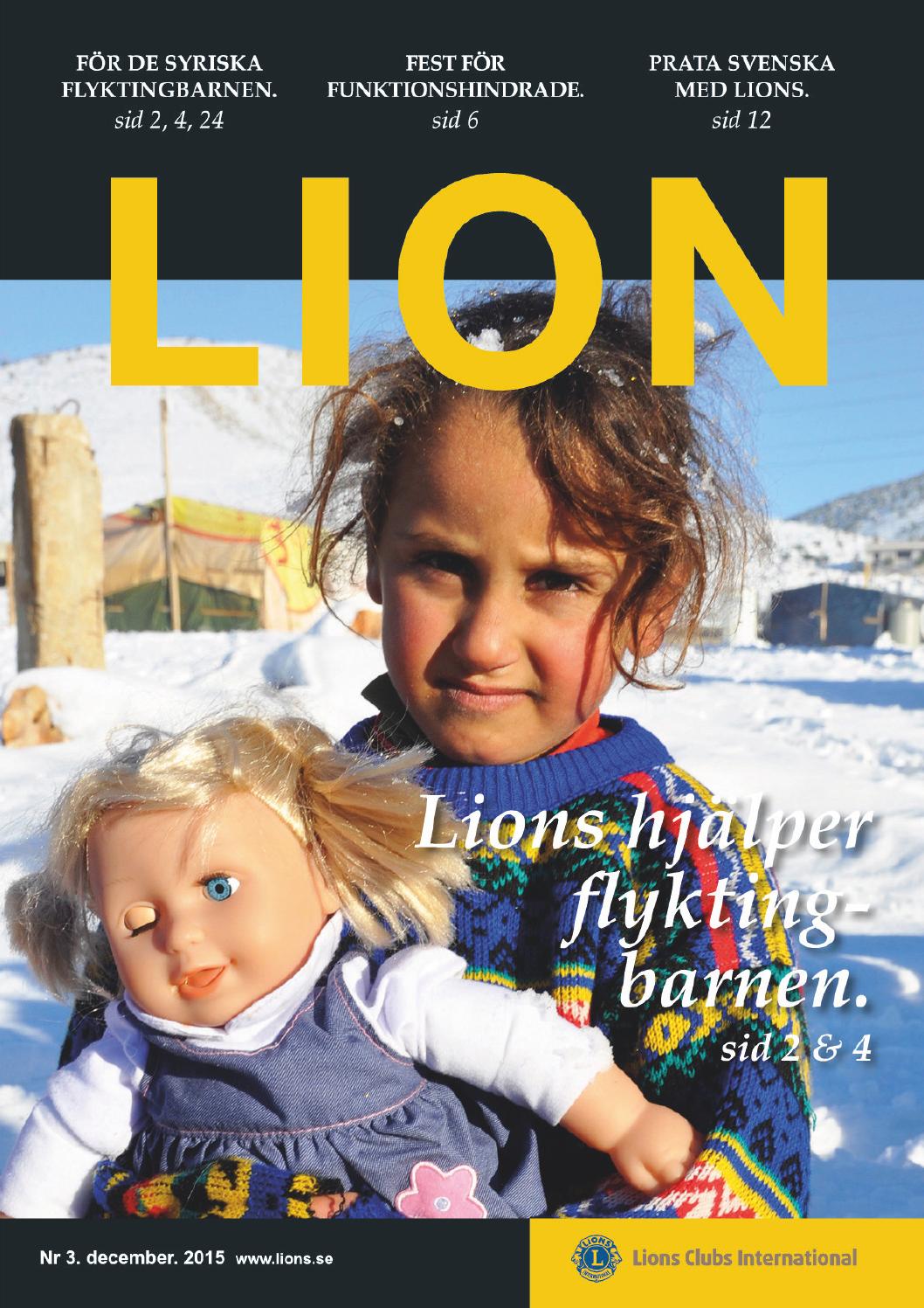 Tidningen LION by Lions Clubs International MD101 - Issuu