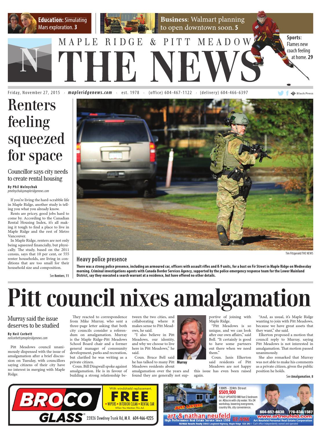 Maple Ridge News, November 27, 2015 by Black Press Media Group - Issuu