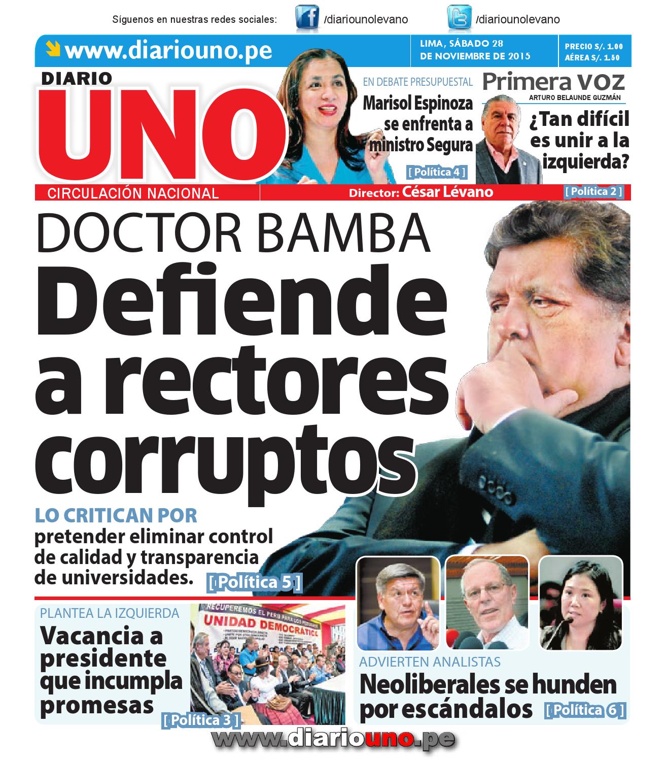 Diario UNO - 28 Noviembre 2015 by Diario UNO - Issuu