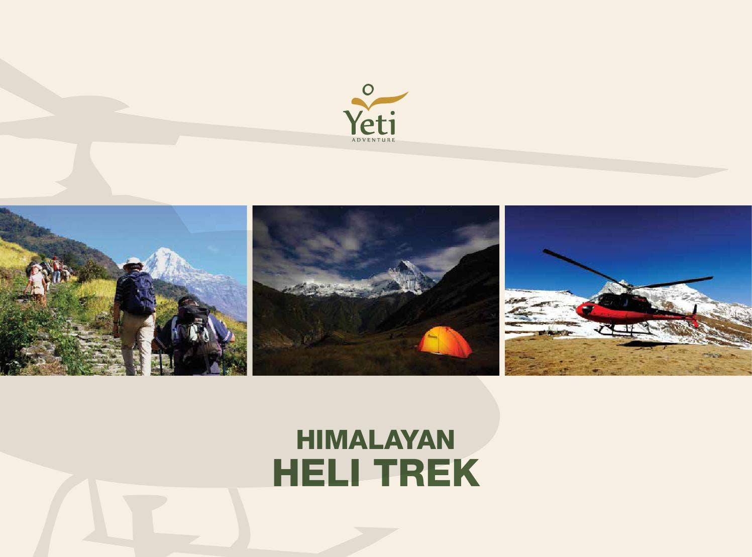 Yeti Adventure Booklet by Ram Shrestha - Issuu