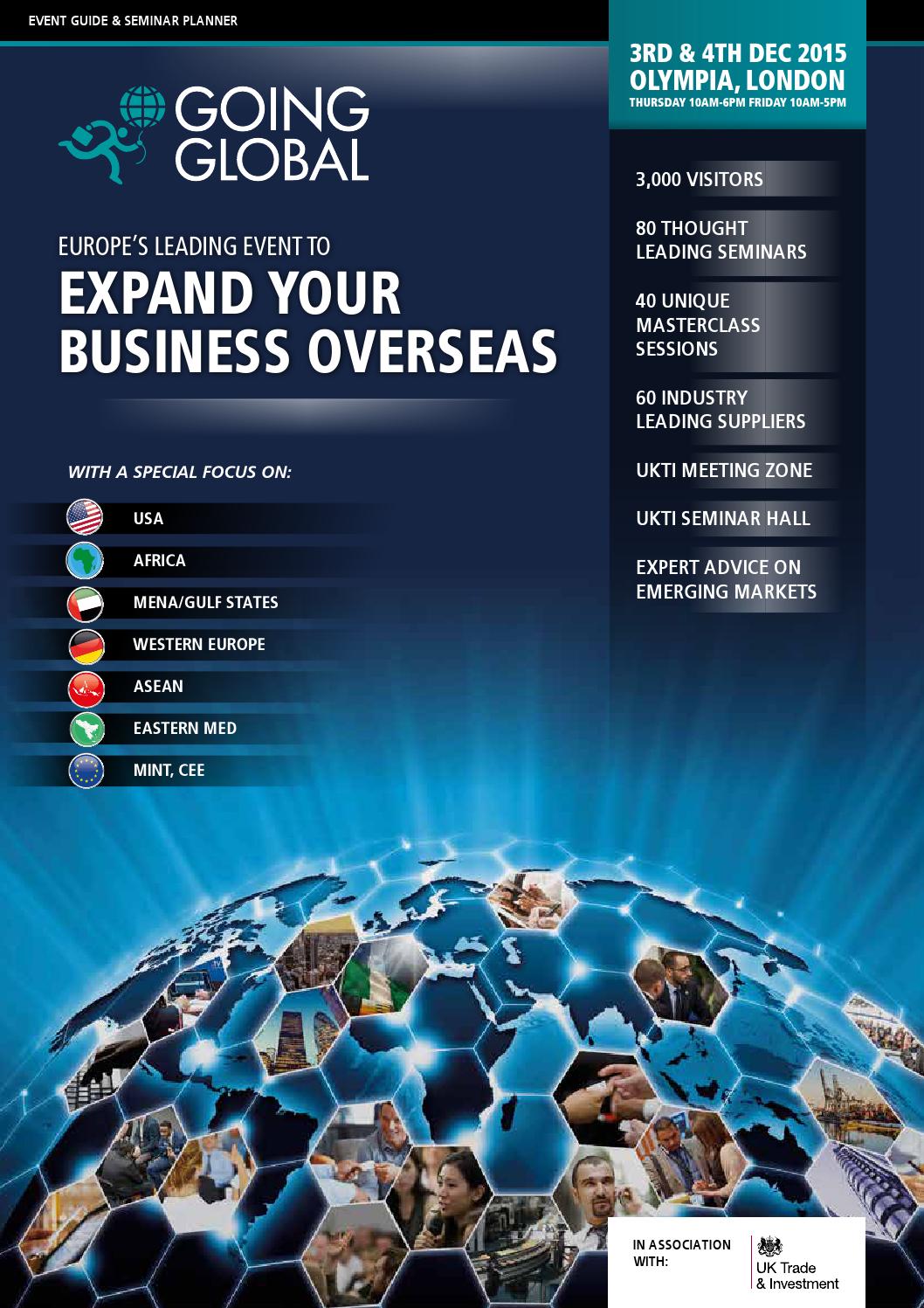 Going Global Show Guide December 2015 by Fortem International - Issuu