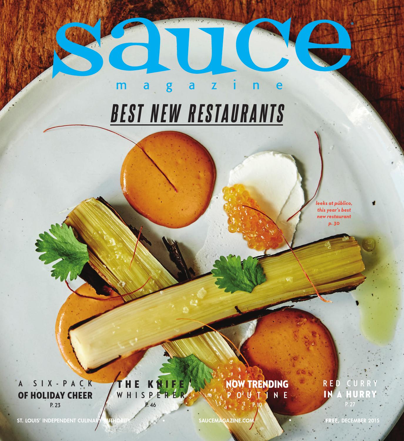 December 2015 by Sauce Magazine - Issuu