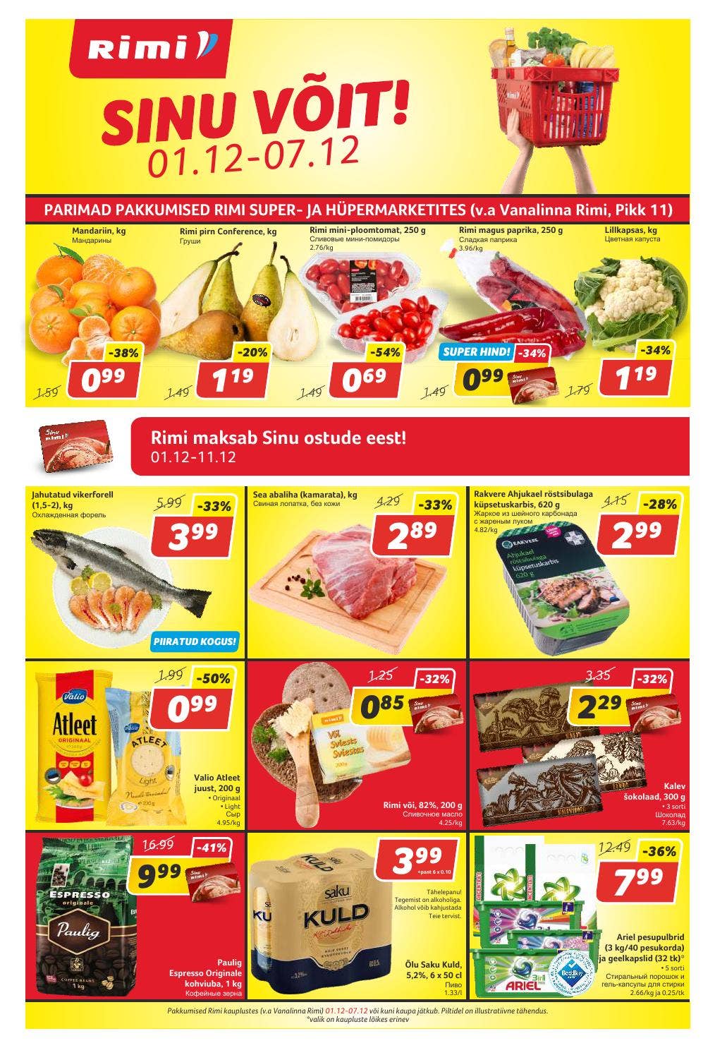 Sinu Võit! (01.12-07.12) by Rimi - Issuu