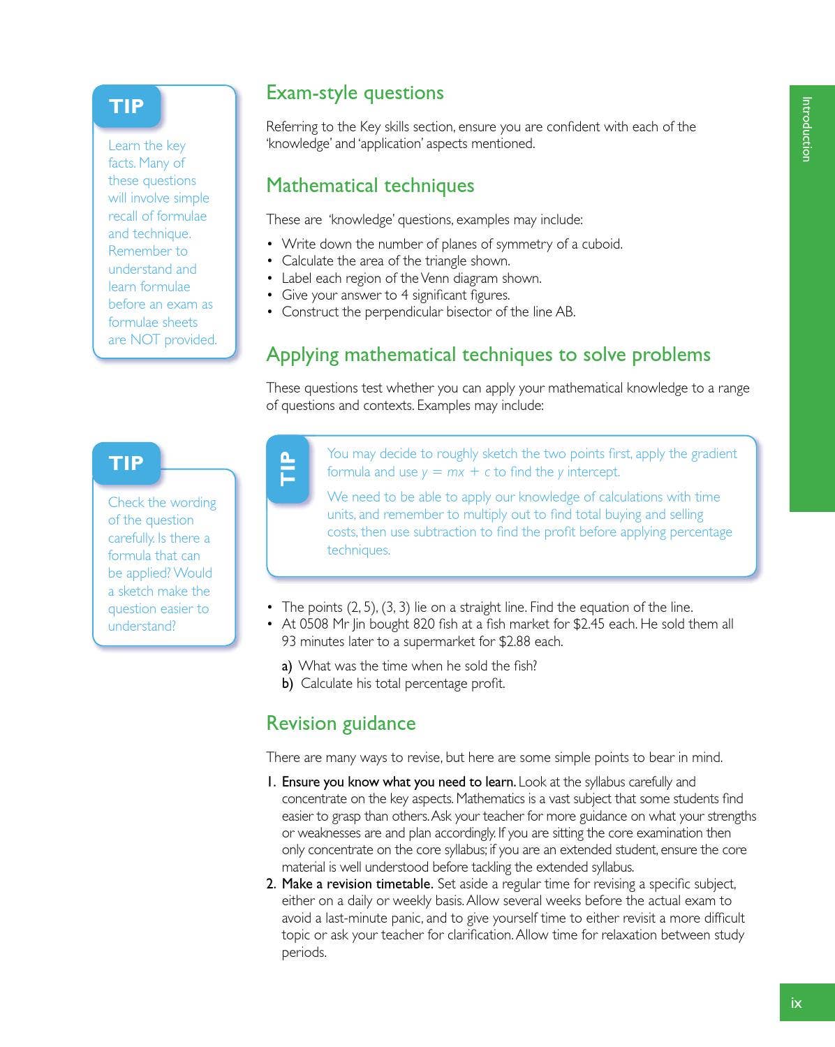 Preview Cambridge IGCSE Mathematics Revision Guide by Cambridge ...