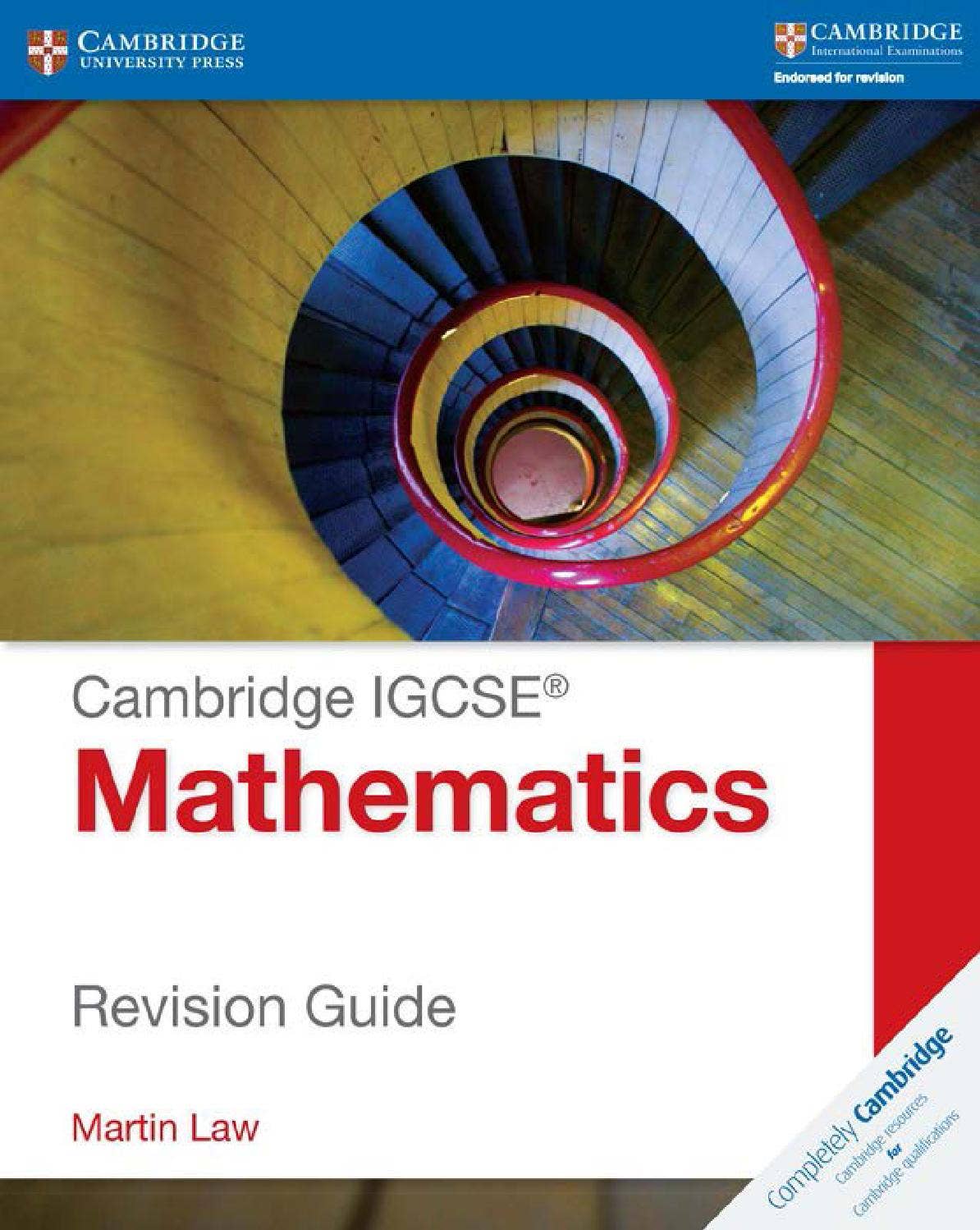 Preview Cambridge IGCSE Mathematics Revision Guide by Cambridge ...