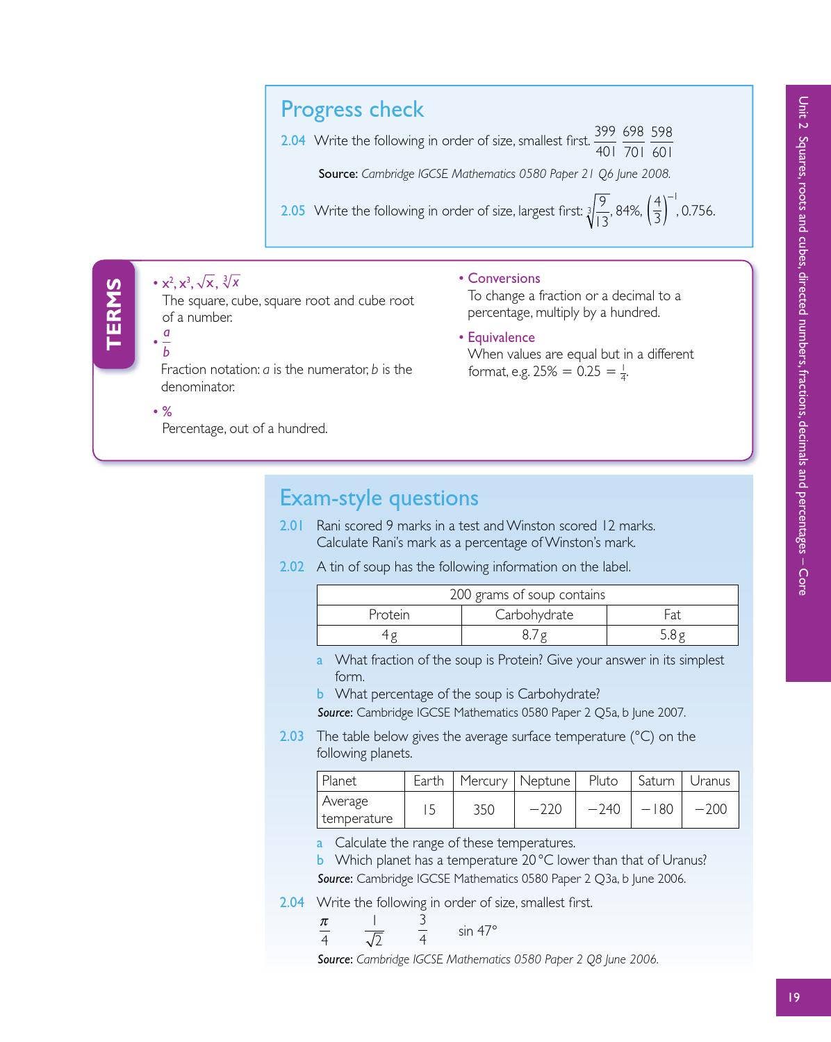 Preview Cambridge IGCSE Mathematics Revision Guide by Cambridge ...