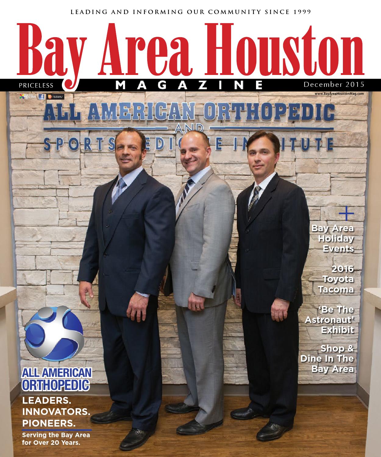 Bay Area Houston Magazine December 2015 by Bay Group Media - Issuu