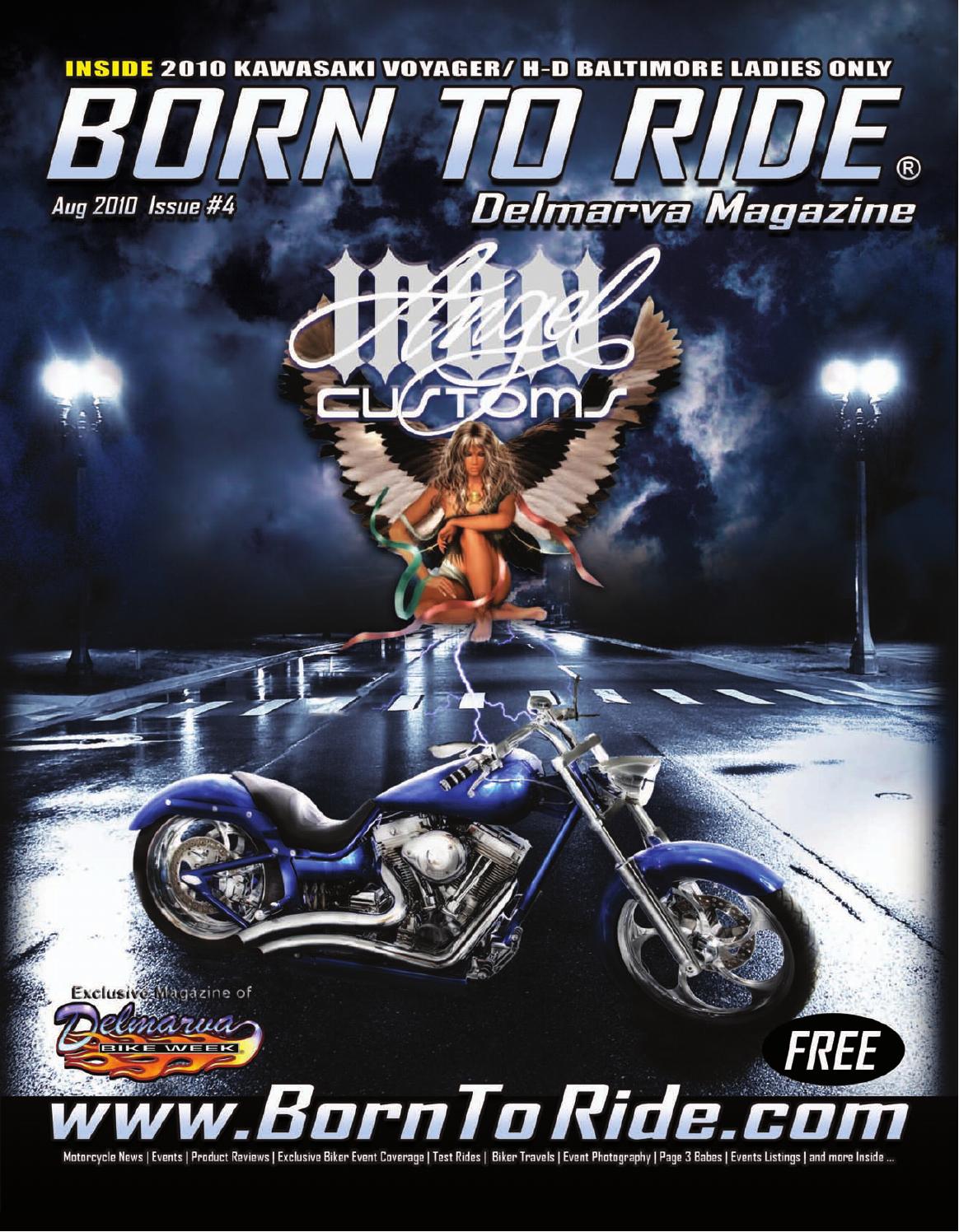 Born To Ride Delmarva Magazine #4 August 2010 by Born To Ride TV ...