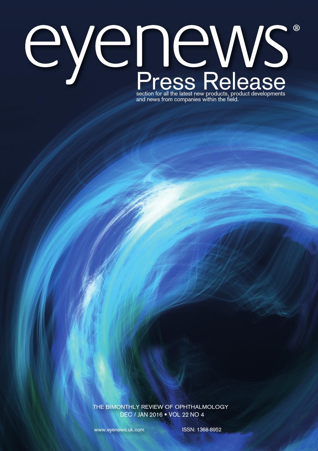 Eye News Dec / Jan 2016 Press Releases by PRs in Pinpoint Publications ...