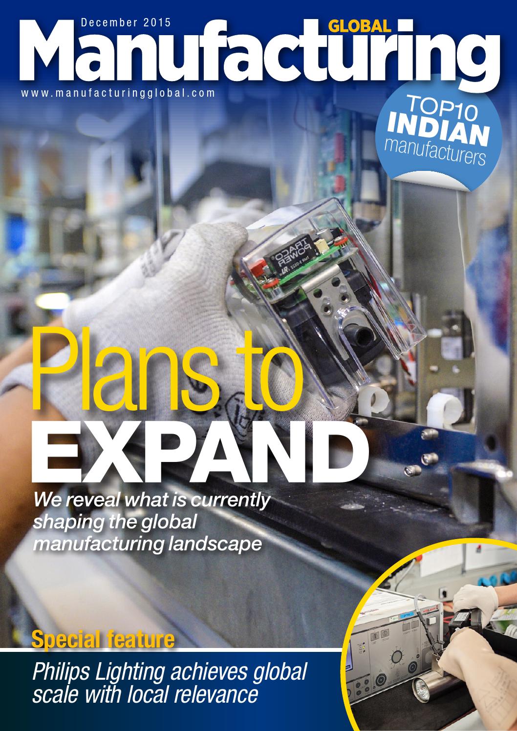 Manufacturing Global - December 2015 by Manufacturing Global - Issuu