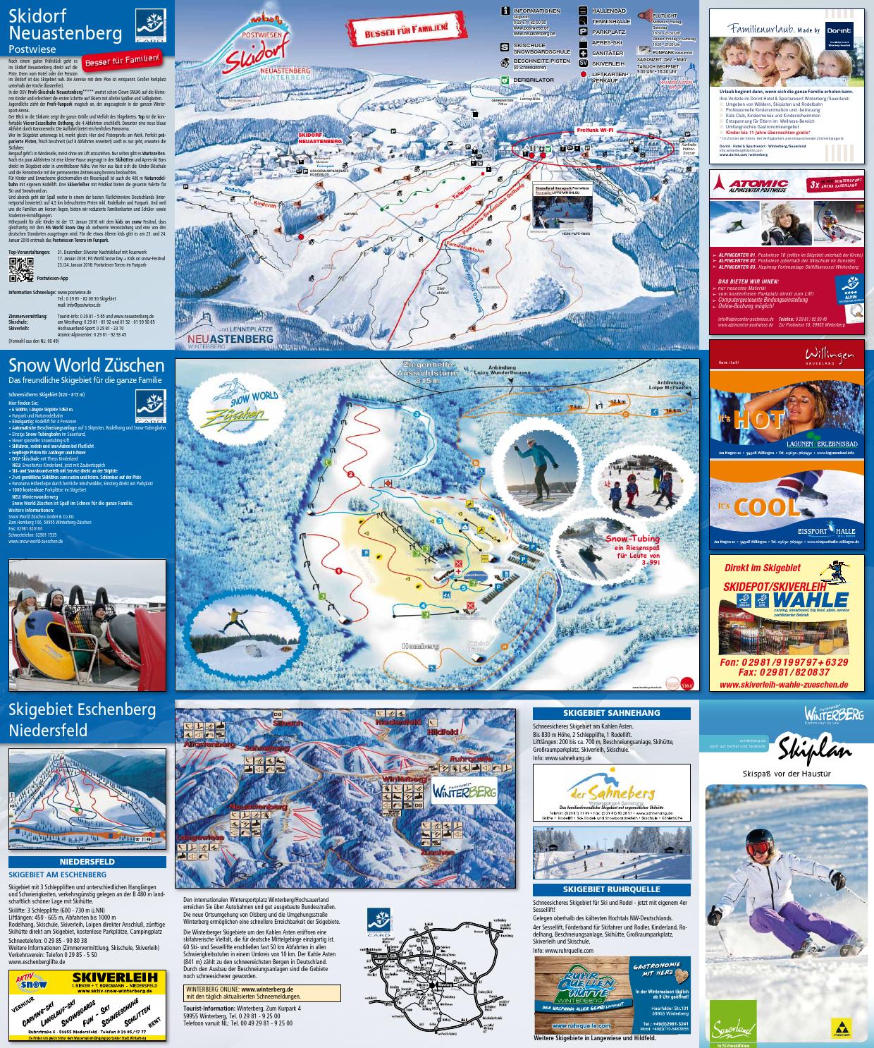 Skiplan Winterberg 2015/2016 by Ferienwelt Winterberg - Issuu