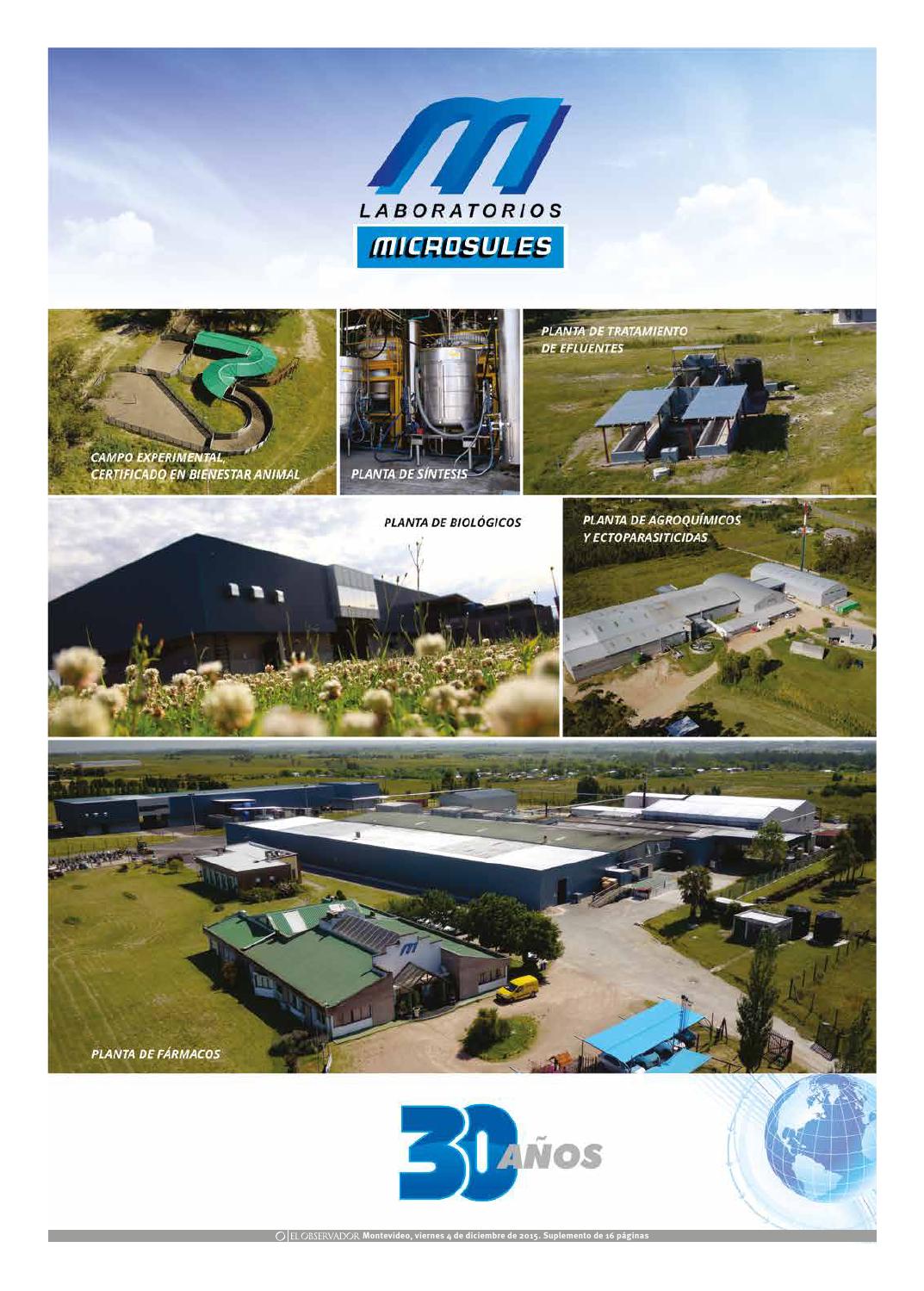 Suplemento Microsules 2015 by Portal El Observador - Issuu
