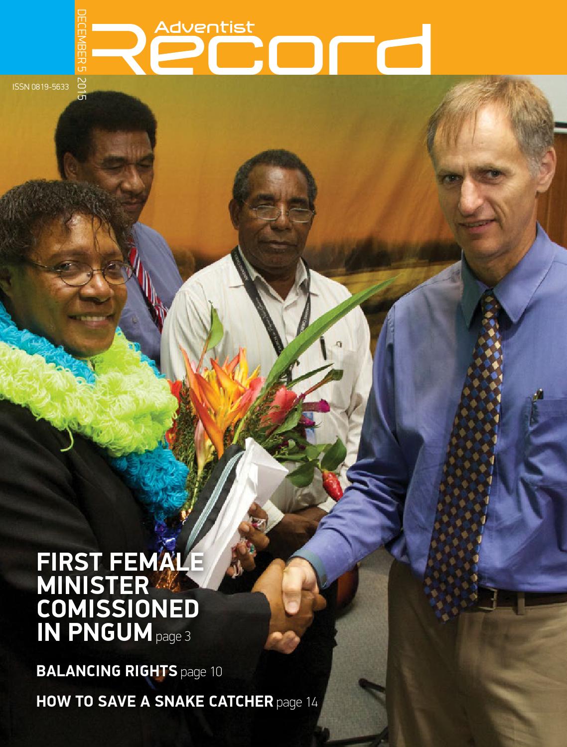 Adventist Record - December 5, 2015 by Adventist Media - Issuu