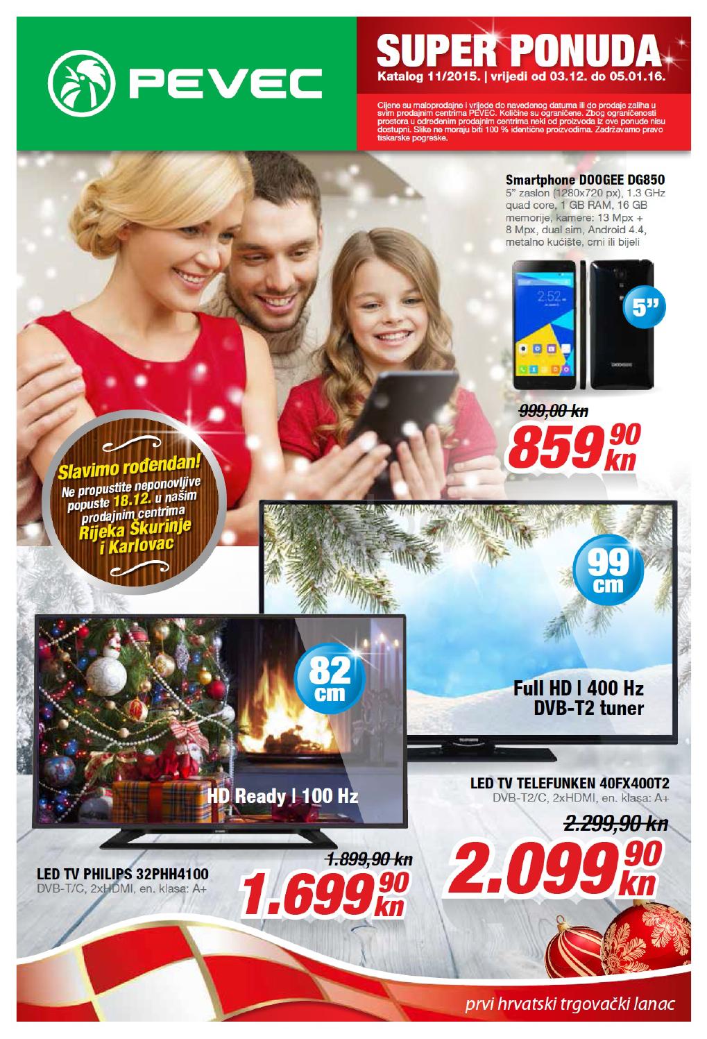 Pevec katalog akcija od 03.12.-05.01.2016. by Catalog.hr - Issuu