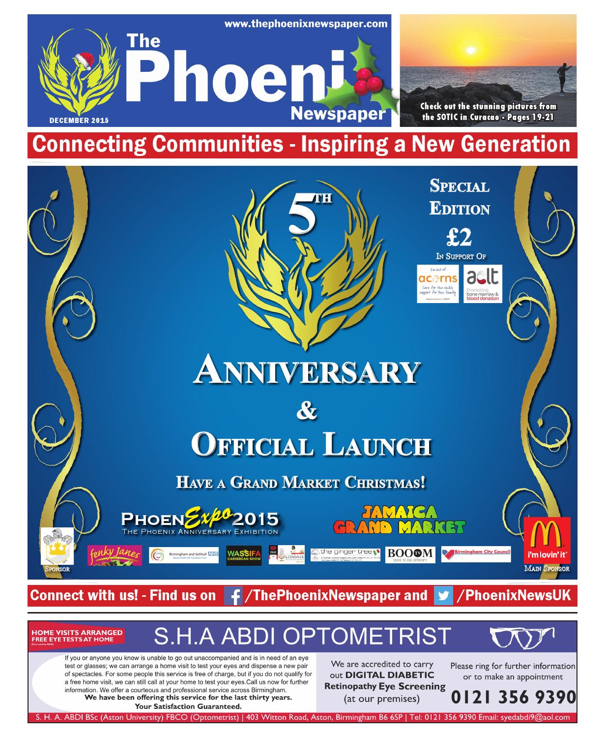 The Phoenix Newspaper - December 2015 by The Phoenix Newspaper - Issuu