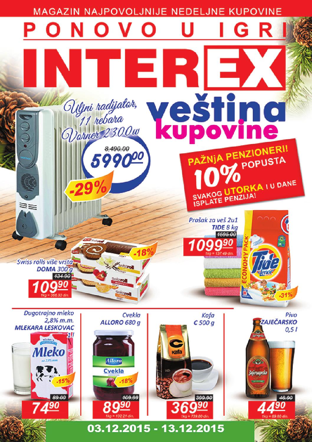 Interex katalog akcija od 03 13 12 2015 by Catalog.rs - Issuu