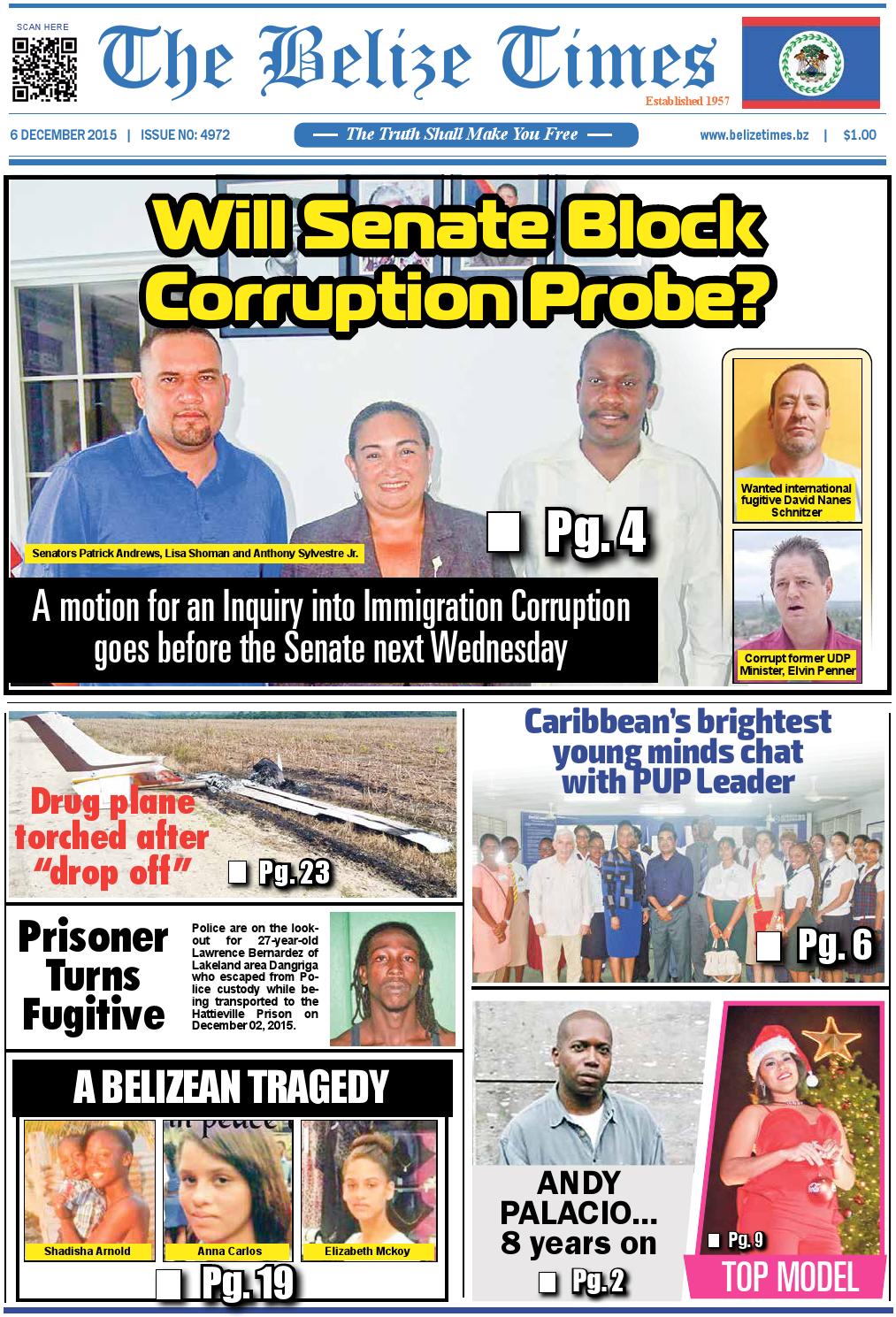 Belize Times December 6, 2015 by Belize Times Press - Issuu