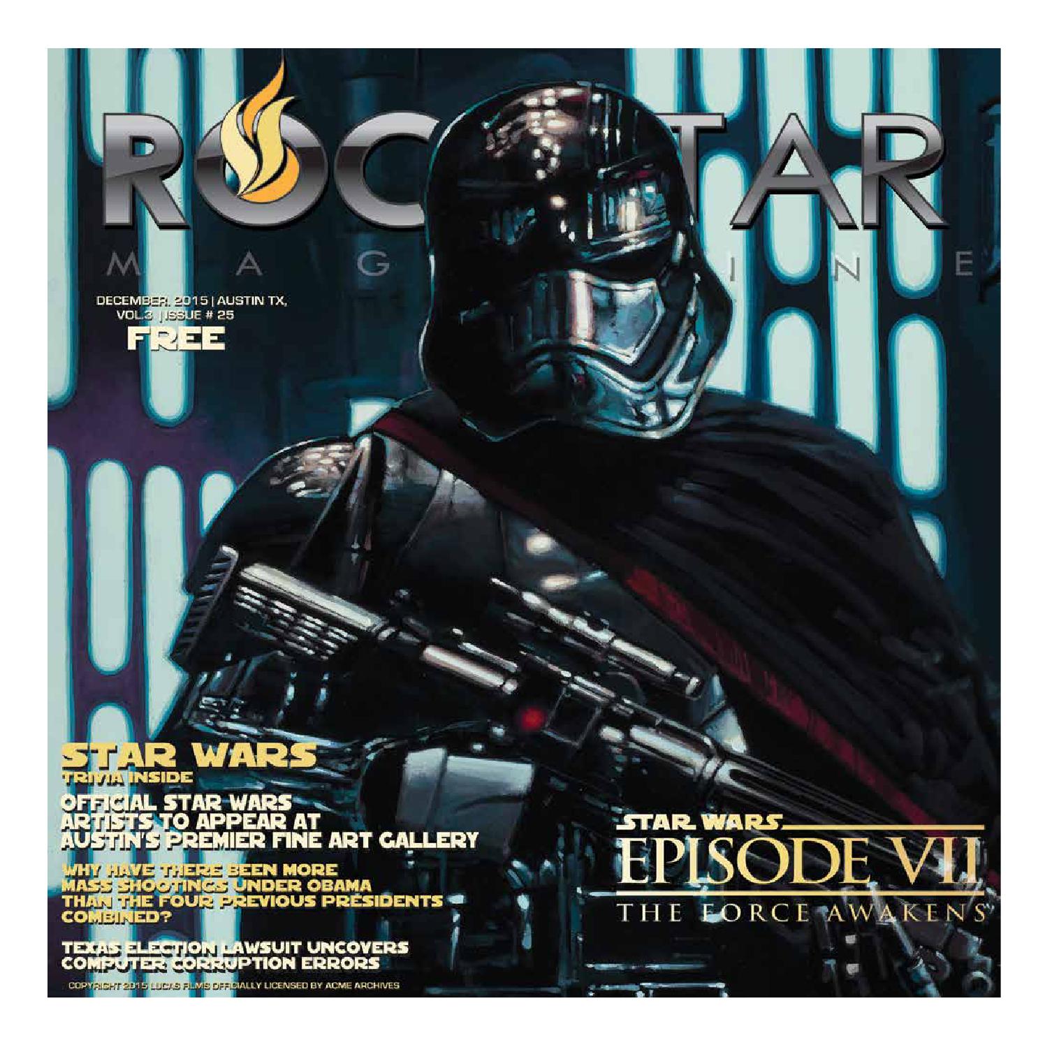 Rockstar December 2015 by Rockstar Magazine - Issuu