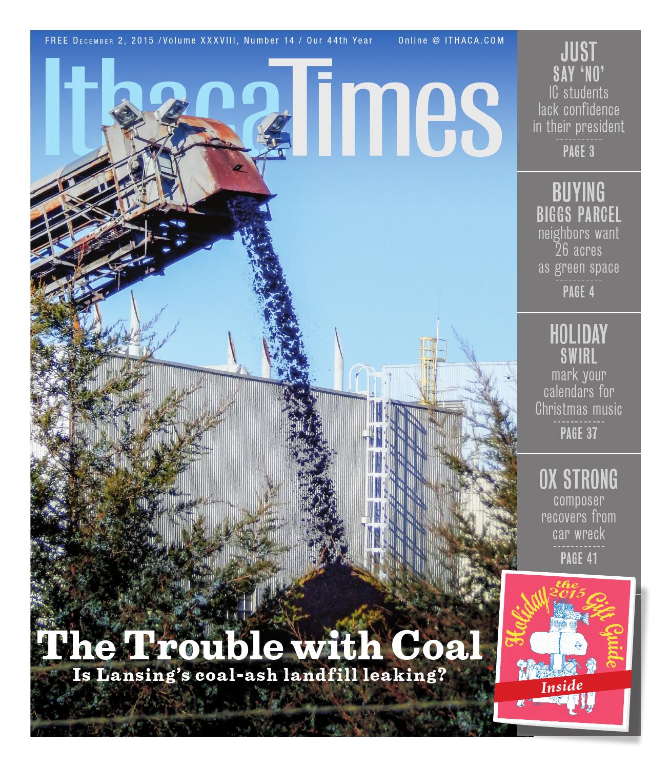December 02, 2015 by Ithaca Times - Issuu