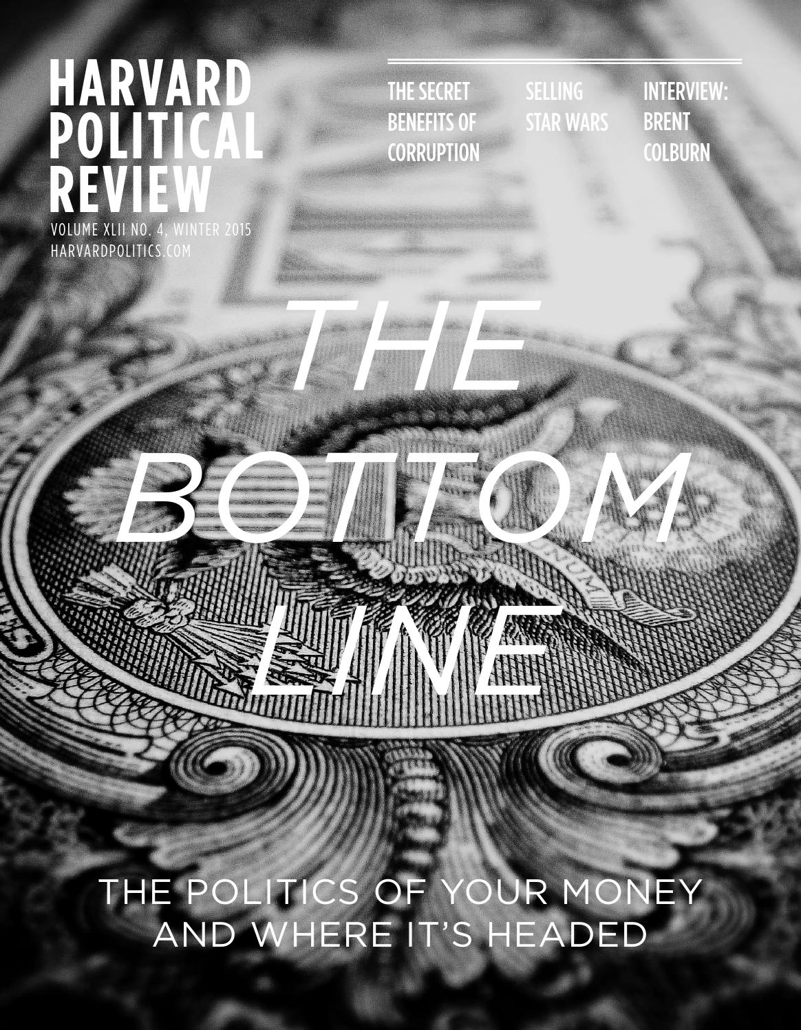 Winter 2015 by The Harvard Political Review - Issuu