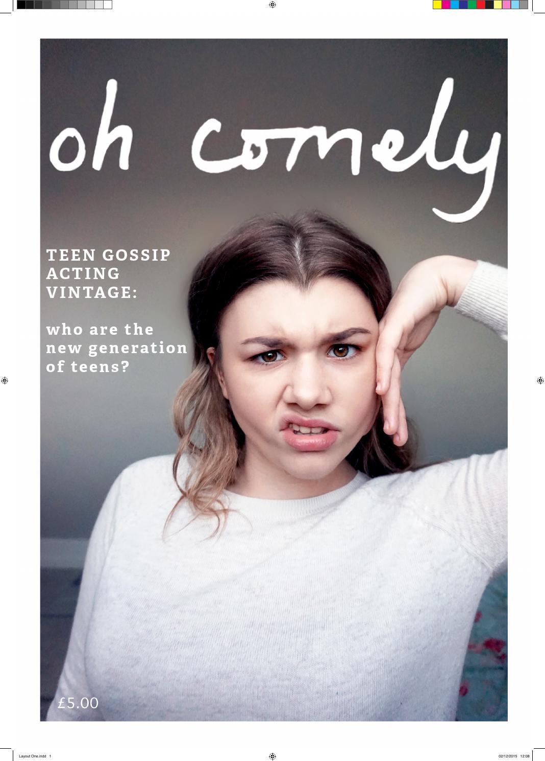 Oh Comely - Double page spread by Ellie Harkins - Issuu