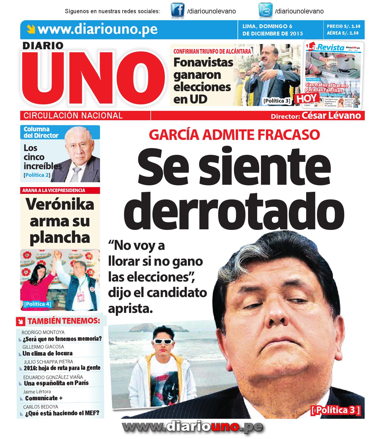 Diario UNO - 06 Diciembre 2015 by Diario UNO - Issuu