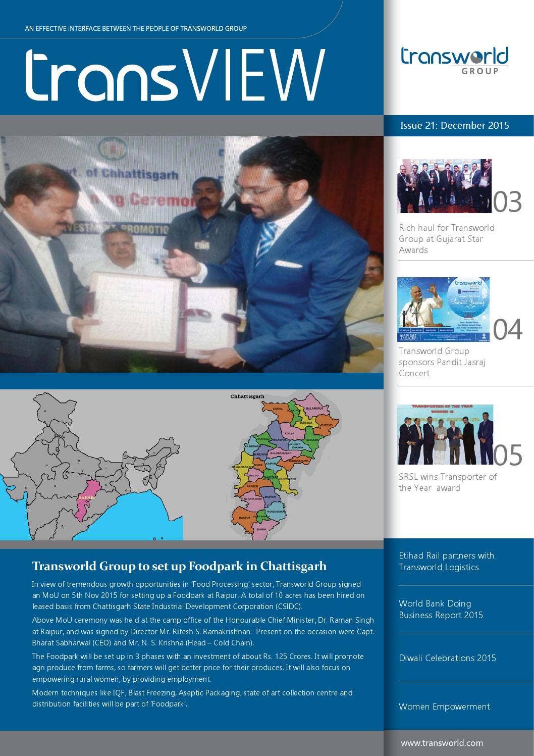 Transview December 2015 by Transworld Group - Issuu