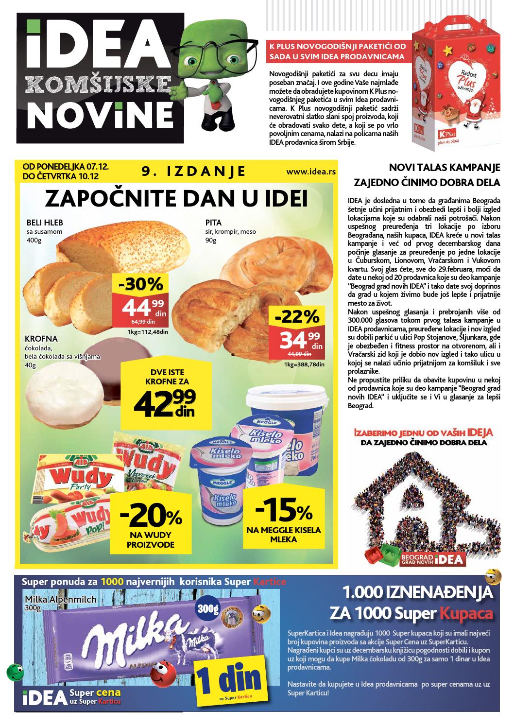 Idea dnevne akcije od 07 10 12 2015 by Bakmaz, Boso, NTL - Issuu