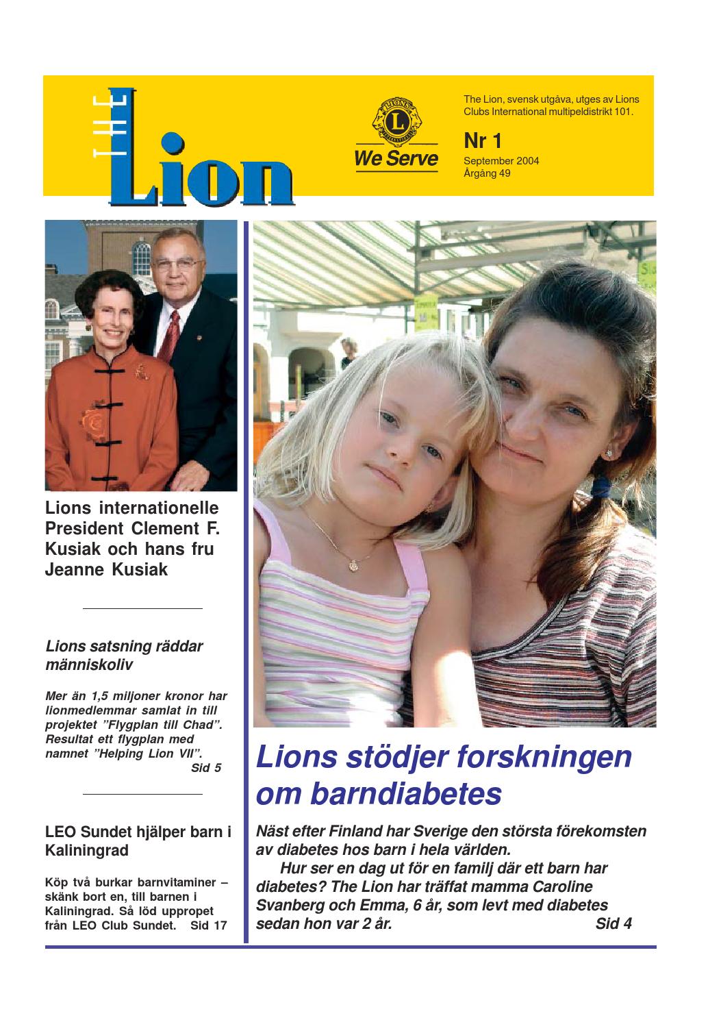 The Lion 01/2004-2005 by Lions Clubs International MD101 - Issuu
