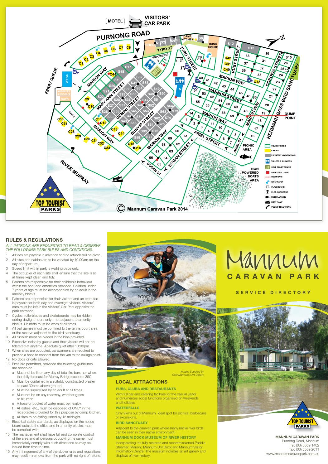 Mannum Caravan Park by Just Brilliant Guides - Issuu
