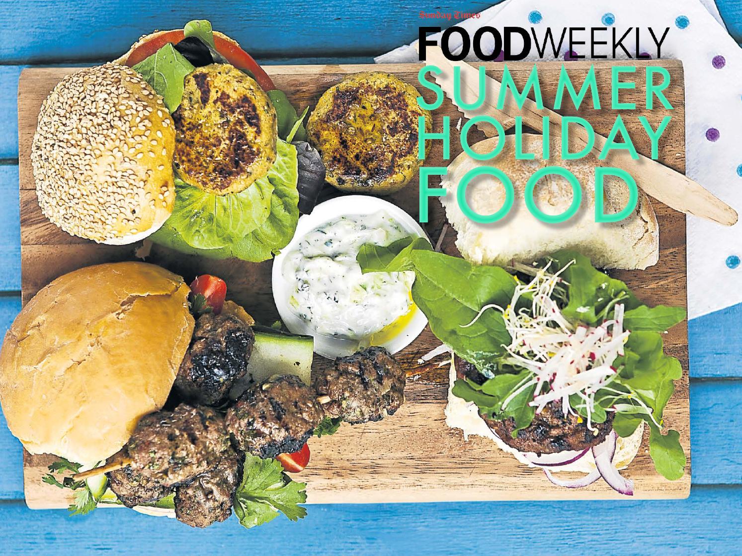 Sunday Times Food Weekly Summer Holiday Food Cookbook by SundayTimesZA ...