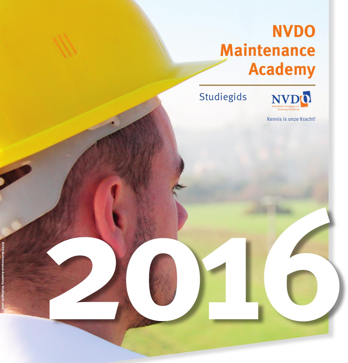 Nvdo studiegids 2016 by NVDO - Issuu
