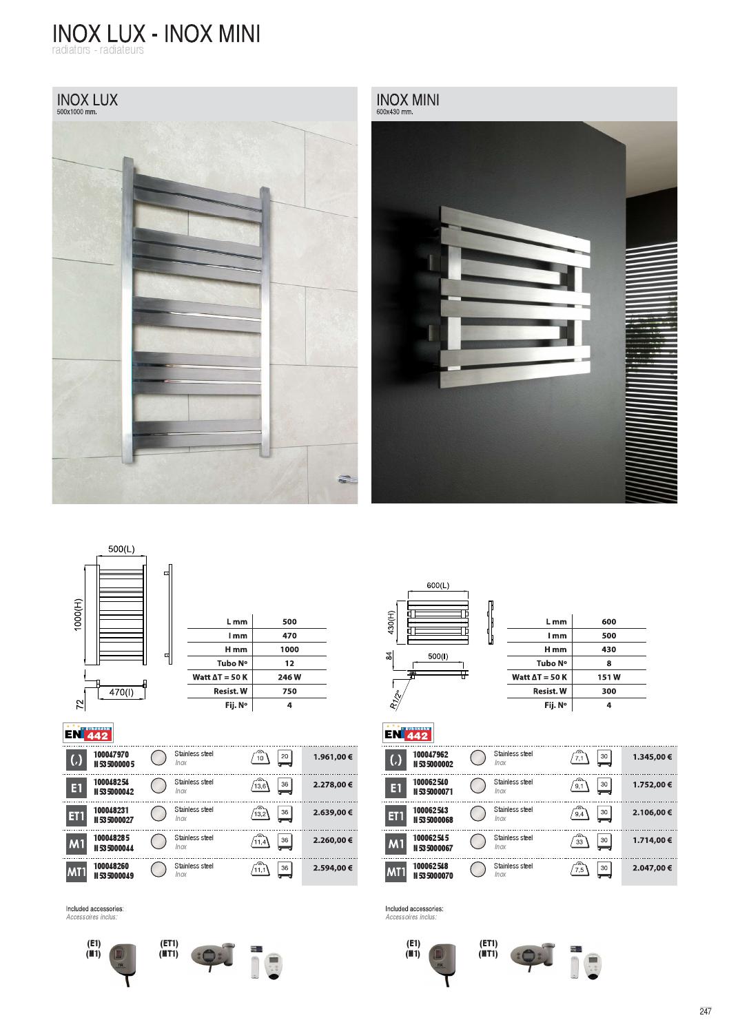 Inox Lux / Inox Mini - Noken by PANKREA s.r.o. - Issuu