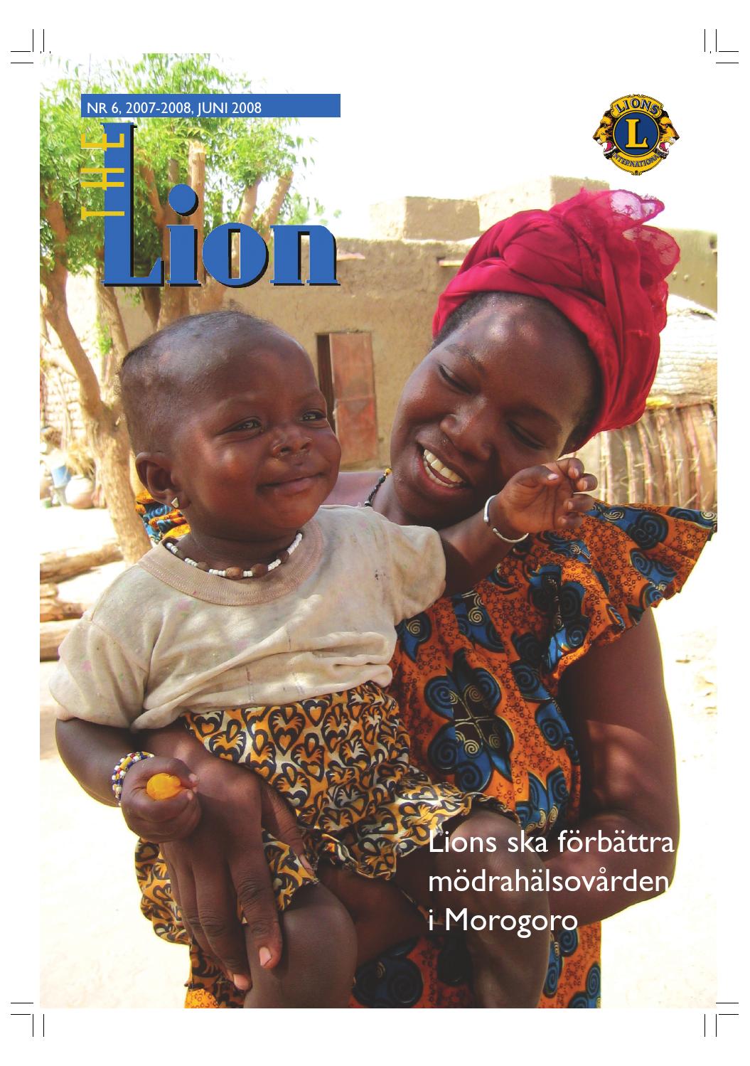 Tidningen The Lion nr 5-2007-2008 by Lions Clubs International MD101 ...