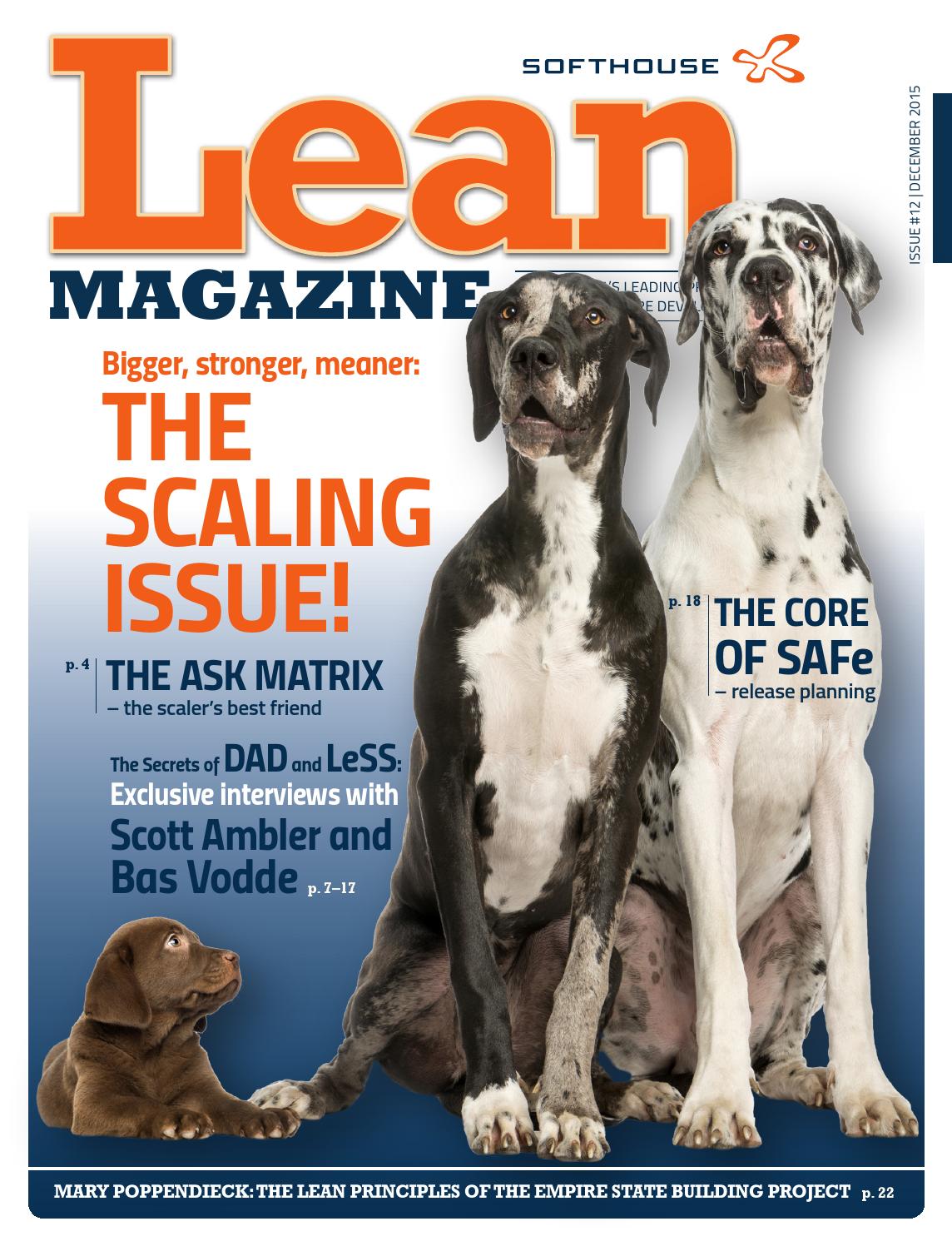 Lean Magazine #12 by Softhouse - Issuu