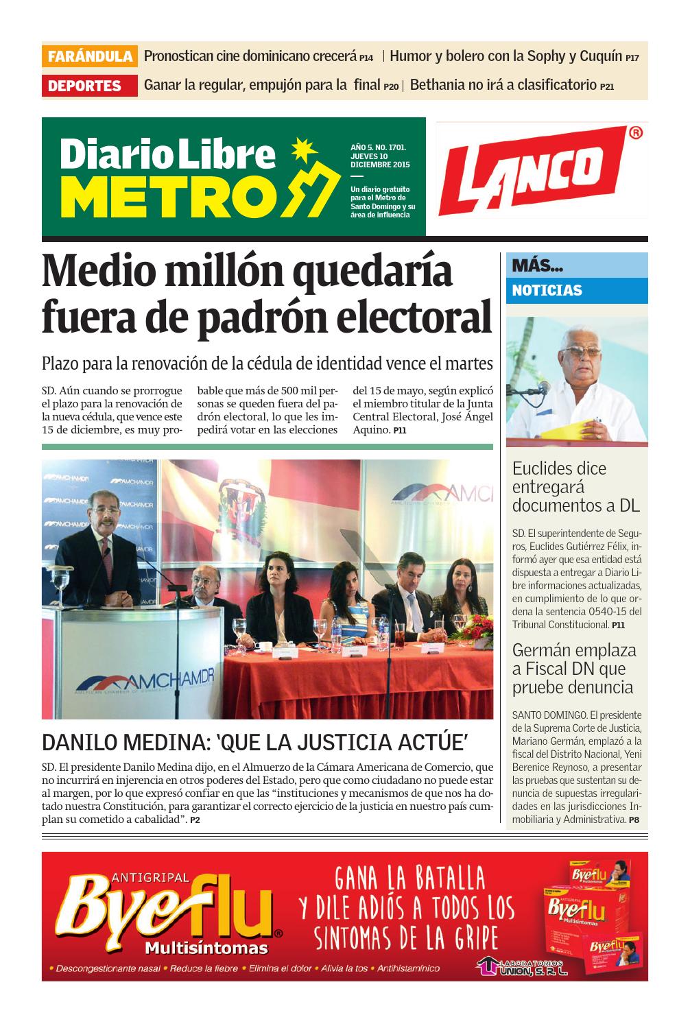 Diariolibremetro1701 by Diario Libre - Issuu
