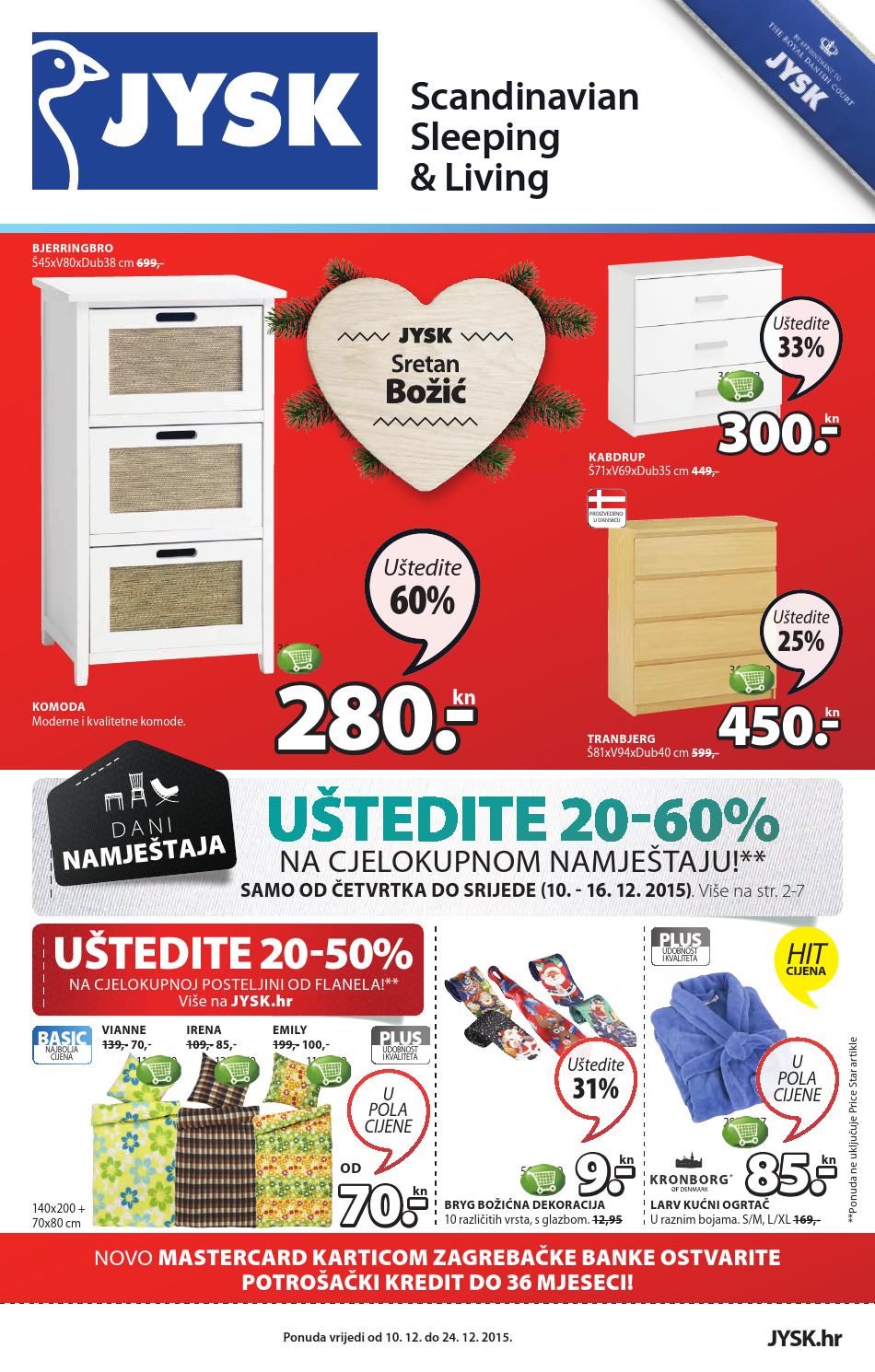 Jysk hr katalog akcija od 10 24 12 2015 by Catalog.hr - Issuu